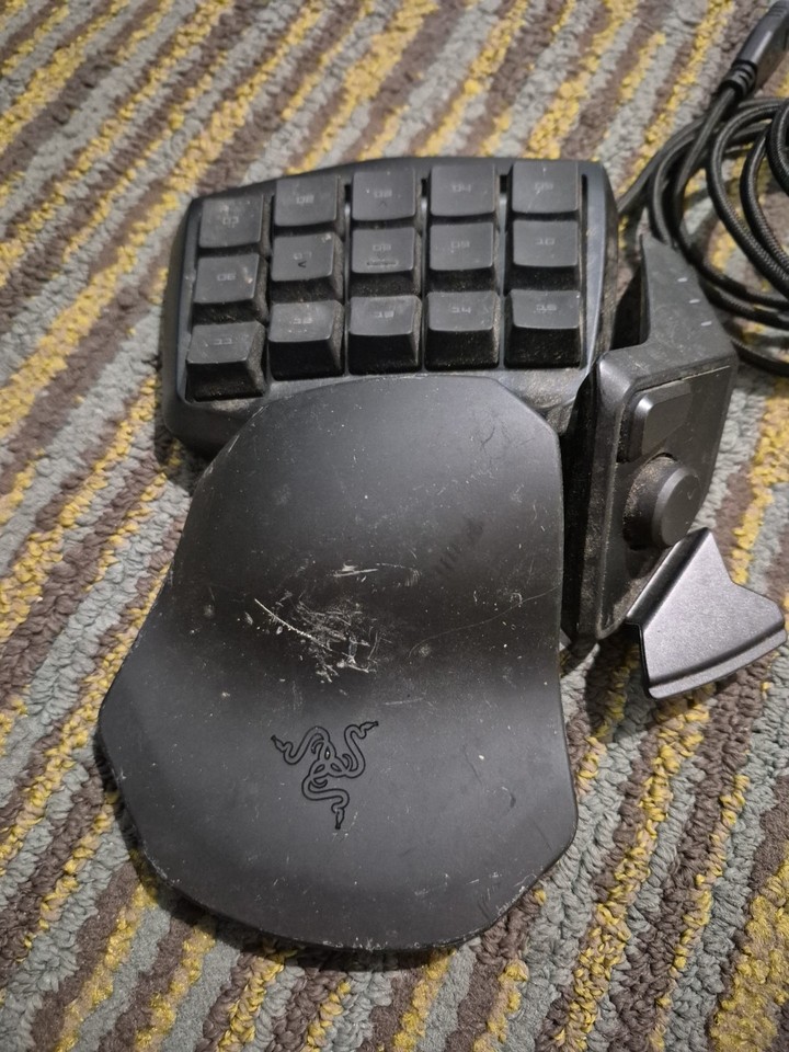 Razer Tartarus RZ07-0103 Gaming Keypad USB Controller (Black) | eBay