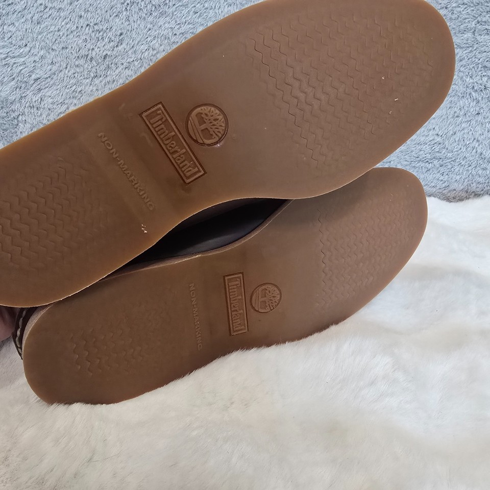 Timberland Men's Classic 2-Eye Boat Shoe Brown Leather Size 10.5 ...