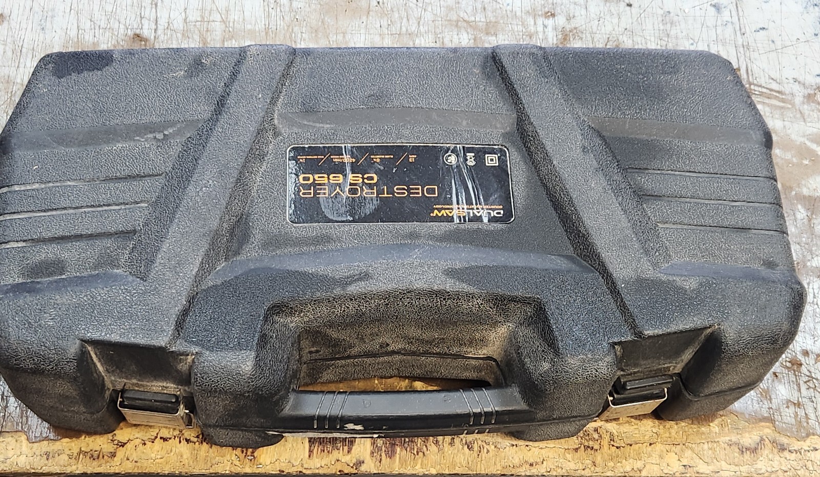 DUALSAW Destroyer CS650 Counter-rotating Saw With Carry Case for sale ...