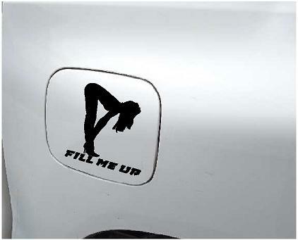 FILL ME UP FUEL CAP,RUDE,BOYS,FUNNY, DRIFT Car Vinyl Stickers Decals ...