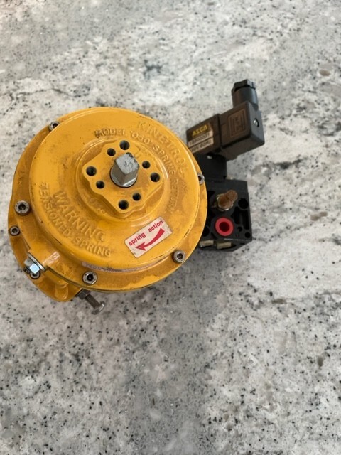 Kinetrol Rotary Actuator 039-100 Model 030 with ASCO pneumatic | eBay