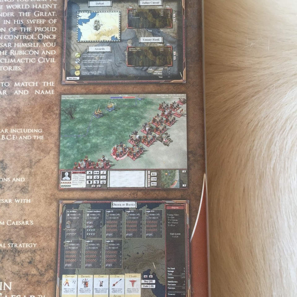 JULIUS CAESAR Pc Game Tin Soldiers Julius Caesar Game RED ANT Roman WAR ...