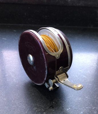 Vintage Oren o Matic Balanced Fly Fishing Reel 1140 Model D South Bend ...
