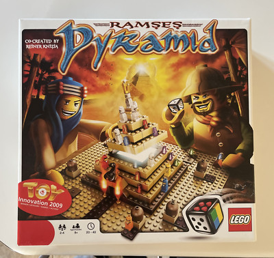 LEGO Ramses Pyramid (3843) Board Game Complete w/Building & Game ...