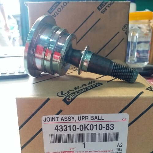 Genuine Upper Ball Joint 2005-2021 Toyota Hilux TGN 2.0L 1TR-FE 43310 ...