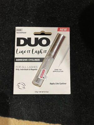 DUO Line It Lash It Adhesive Eyeliner, Waterproof, Fine Tip, Clear | eBay