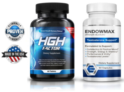 BUNDLE SAVINGS!! NATURAL MUSCLE BUILDING ENHANCER + ENDOWMAX - 60 CT ...