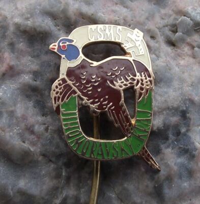 Vintage CMS CSMS Southern Moravia Czech Hunting Association Pheasant ...