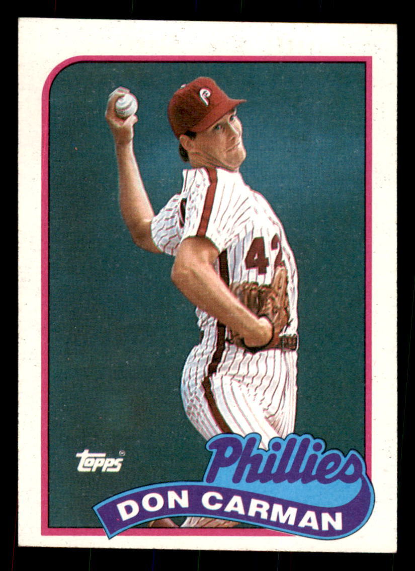 1989 Topps #154 Don Carman Philadelphia Phillies | eBay