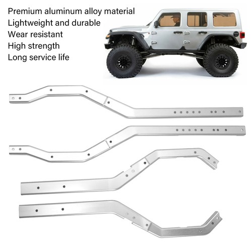RC Chassis Frame Rails Professional Aluminium Alloy Lightweight RC ...