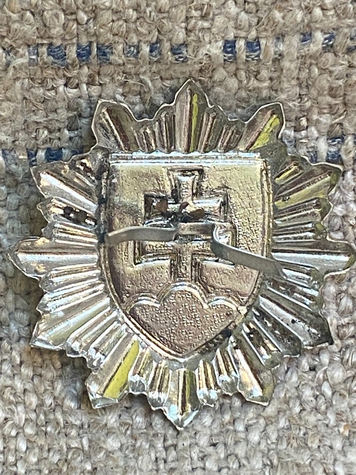 Police badge on the cap of a Slovak policeman original | eBay