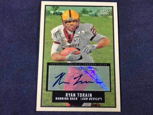 H4-97 FOOTBALL CARD - RYAN TORAIN REDSKINS ROOKIE - AUTOGRAPHED - 2009 ...