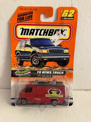 MATCHBOX MB62 TV NEWS TRUCK 1999 SERIES | eBay