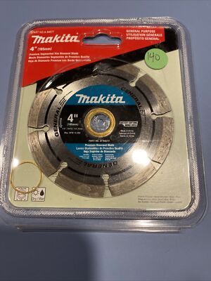 Makita 4" Segmented Rim Diamond Masonry Blade NEW!!! | eBay