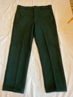 Vintage Men's Codet Pants heavy Wool Green Hunting Canada 34x30 | eBay