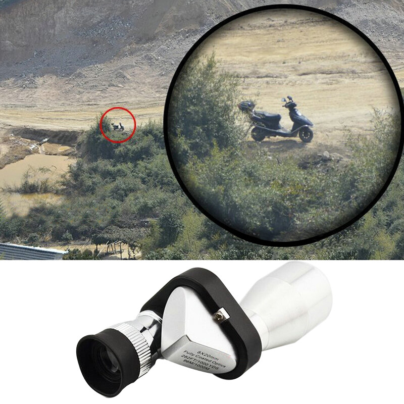 HD Night Vision Mini Pocket Telescope Zoom Monocular Outdoor Telescope ...
