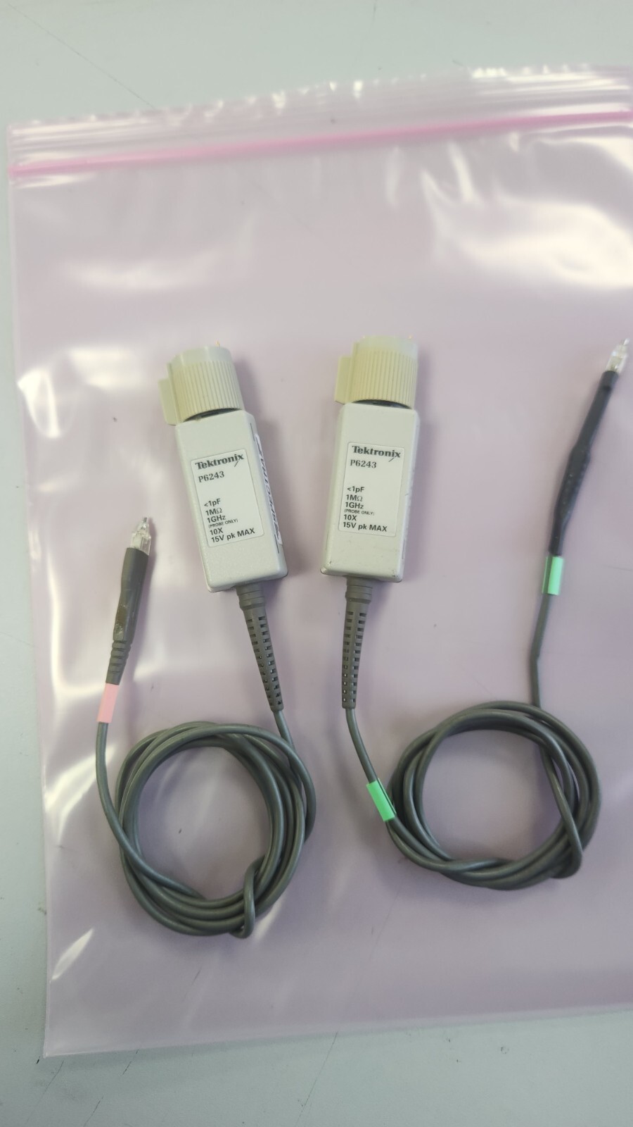 tektronix p6243 1GHz Active oscilloscope probe LOT OF 2 UNITS | eBay