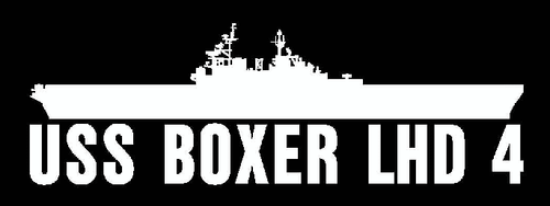 USS BOXER LHD 4 Silhouette Decal U S Navy USN Military | eBay