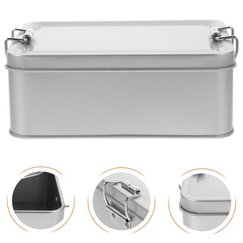 Decorative Candy Box Biscuit Tin Airtight Empty Containers Tins with ...