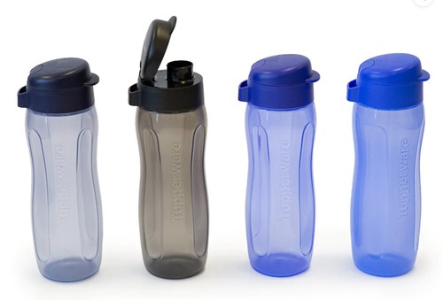 Tupperware Drink Bottle Gen II ECO Water Bottle 500ml or 1L Blue or ...