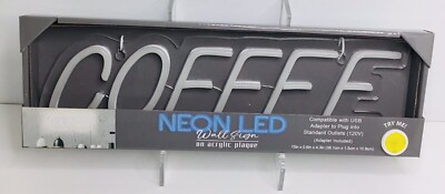 Neon LED COFFEE Sign / Coffee SIGN New | eBay