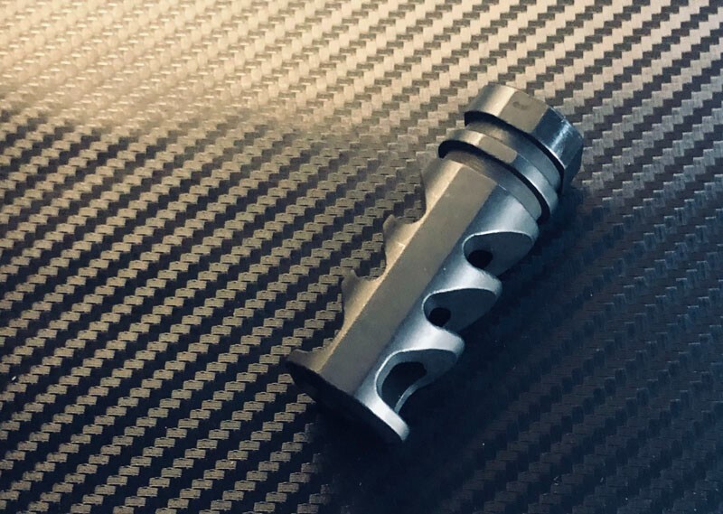 5/8x24 Aggressive Muzzle Brake For .308 - Recoil Reduction | eBay