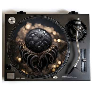 CTHULHU Turntable Slipmat for Vinyl Records 12" DJ Lovecraft Horror Sci ...