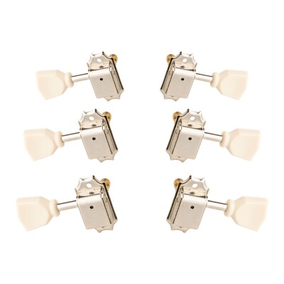 PRS Vintage Style Locking Tuning Machines Nickel (Set of 6) for McCarty ...
