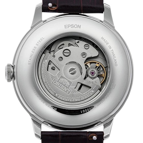 Montre mécanique automatique pour homme Orient Bambino RN-AK0807R SUN ...