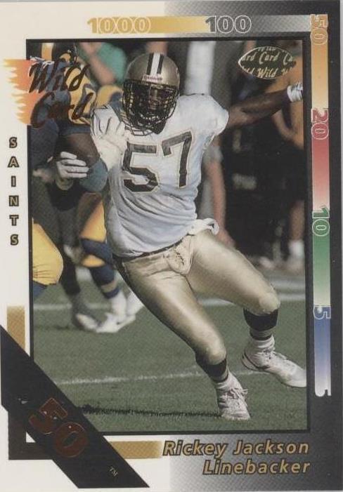 1992 Wild Card - Rickey Jackson #213 50 Stripe for sale online | eBay