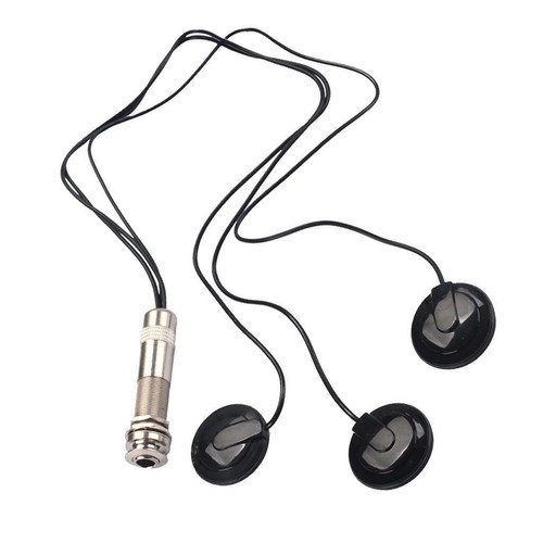 Transducer Plug Pickup for Acoustic Folk Classical Guitar | eBay