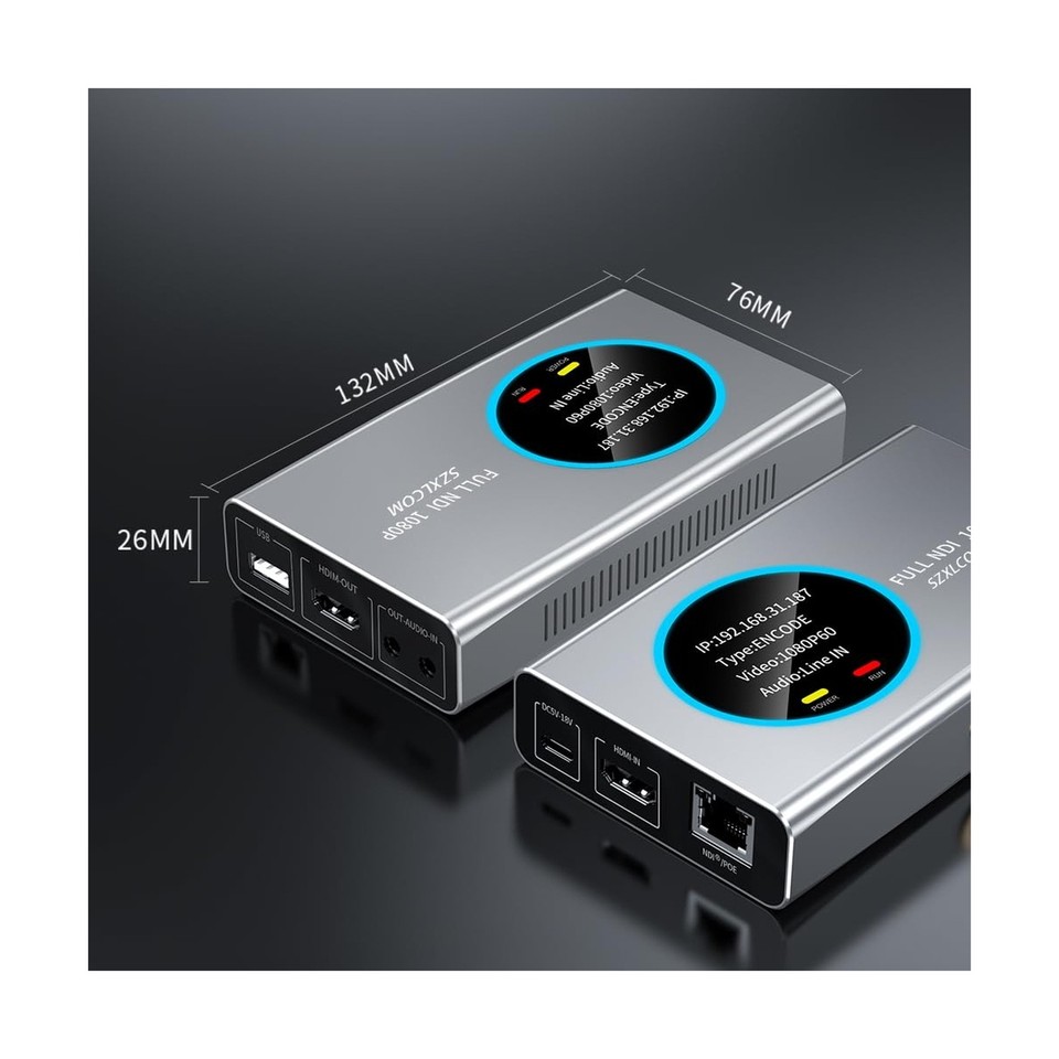 Full NDI Video Encoder/Decoder HDMI to Full NDI/NDI to HDMI/NDI Video ...