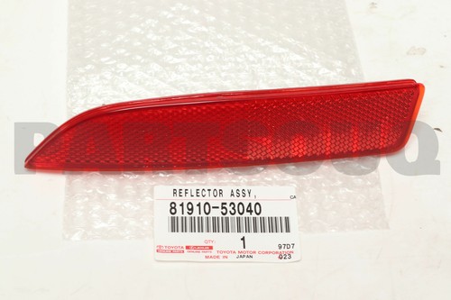 8191053040 Genuine Toyota REFLECTOR ASSY, REFLEX, RH 81910-53040 | eBay
