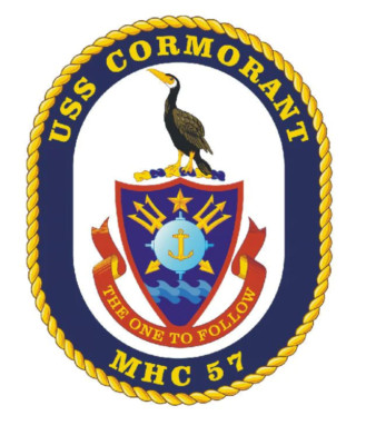 5" USS CORMORANT MHC 57 MILITARY ARMED FORCES STICKER DECAL USA MADE | eBay