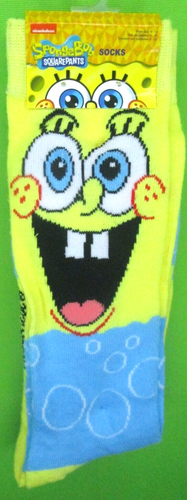 Nickelodeon Spongebob and Gary Socks 2 Pairs Shoe Size 6-12 Multicolor ...