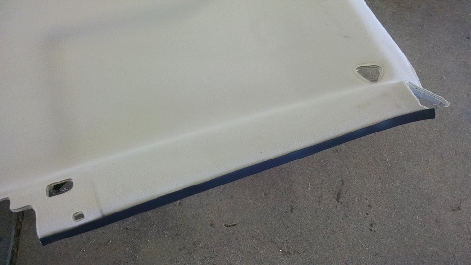 Chevy express headliner loose on the edge fix - above windshield 60 ...