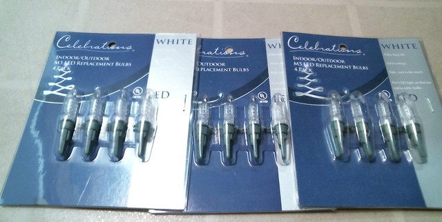 Celebrations LED M5 Replacement Bulbs White for sale online | eBay