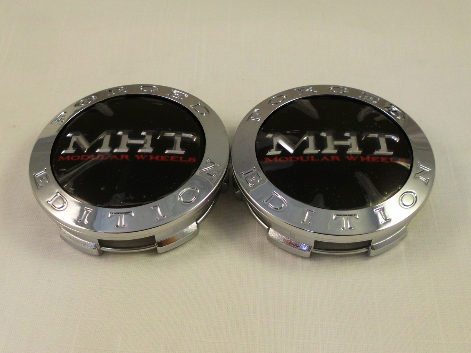 MHT Wheels Chrome Custom Wheel Center Cap Caps Set of 2 # 1001-04 NEW ...