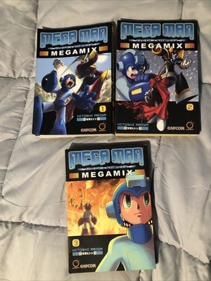 Mega man Megamix Volume 1, 2, 3 | eBay