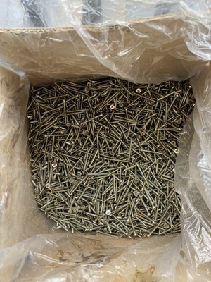 2 kilos of 4cm long bugle head counter sunk phillips zinc finish ...