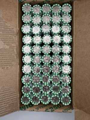 2026 D Denver SemiQ Emerging Liberty Dime Box - 50 Rolls $250 Face - IN ...