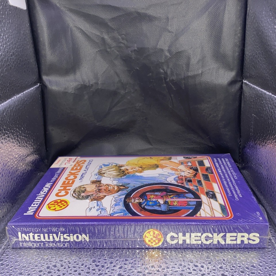 CHECKERS Intellivision Mattel Electronics New Factory Sealed VGA CGC ...