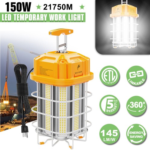 150Watt LED Temporary Work Light Linkable Workshop Commercial ...