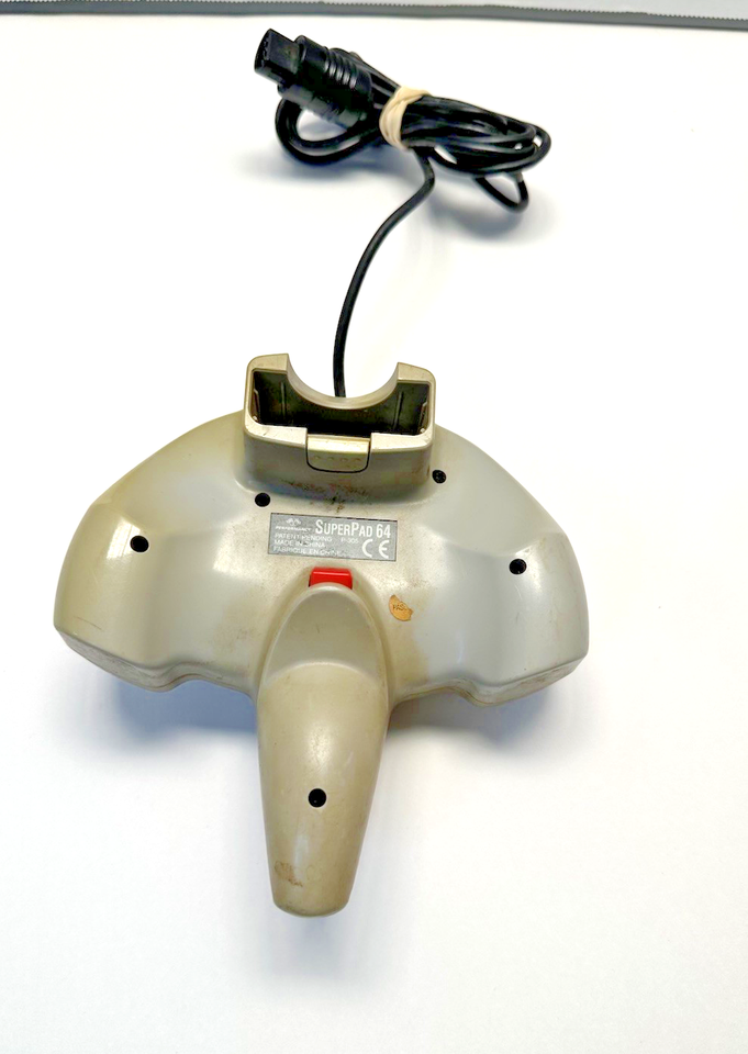 Super Pad 64 Performance Nintendo 64 Controller Gray Wired P-305 N64 | eBay