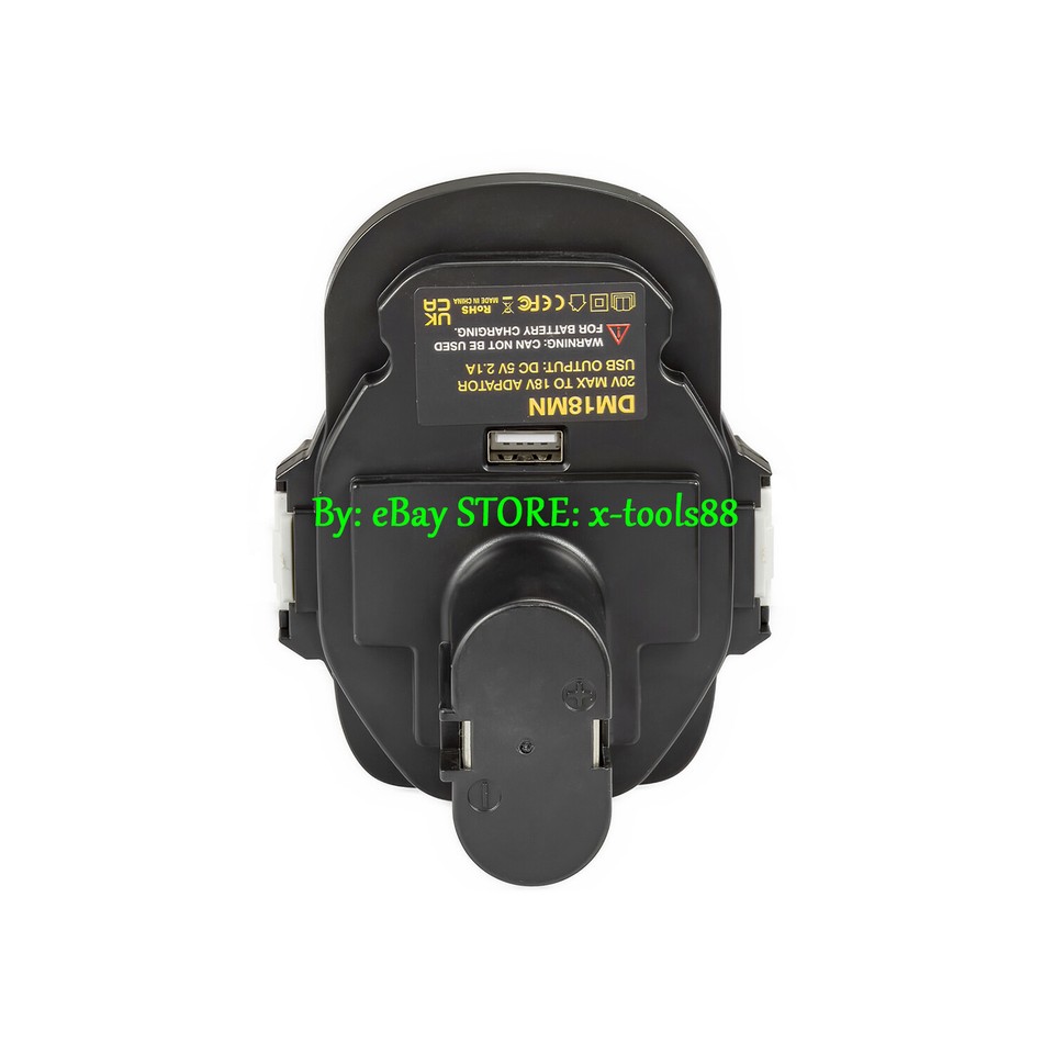 Adapter for Makita Older 18v Cylindrical Slot Tools To for DeWalt 20v ...