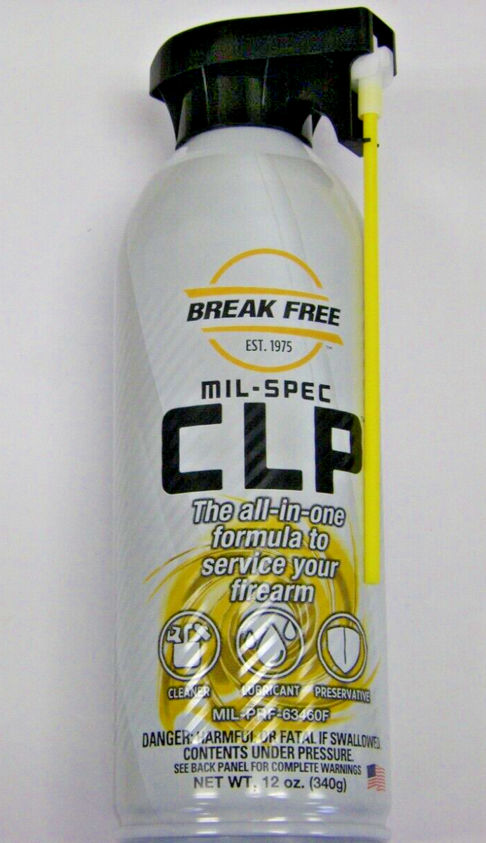 Break-Free Liquid Cleaner Lubricant Aerosol Can, 12Oz (CLP-12-12) for ...