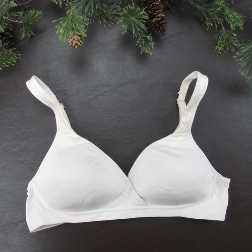 Hanes Bra S Pink Wireless Padded Adjustable Clasp Back | eBay