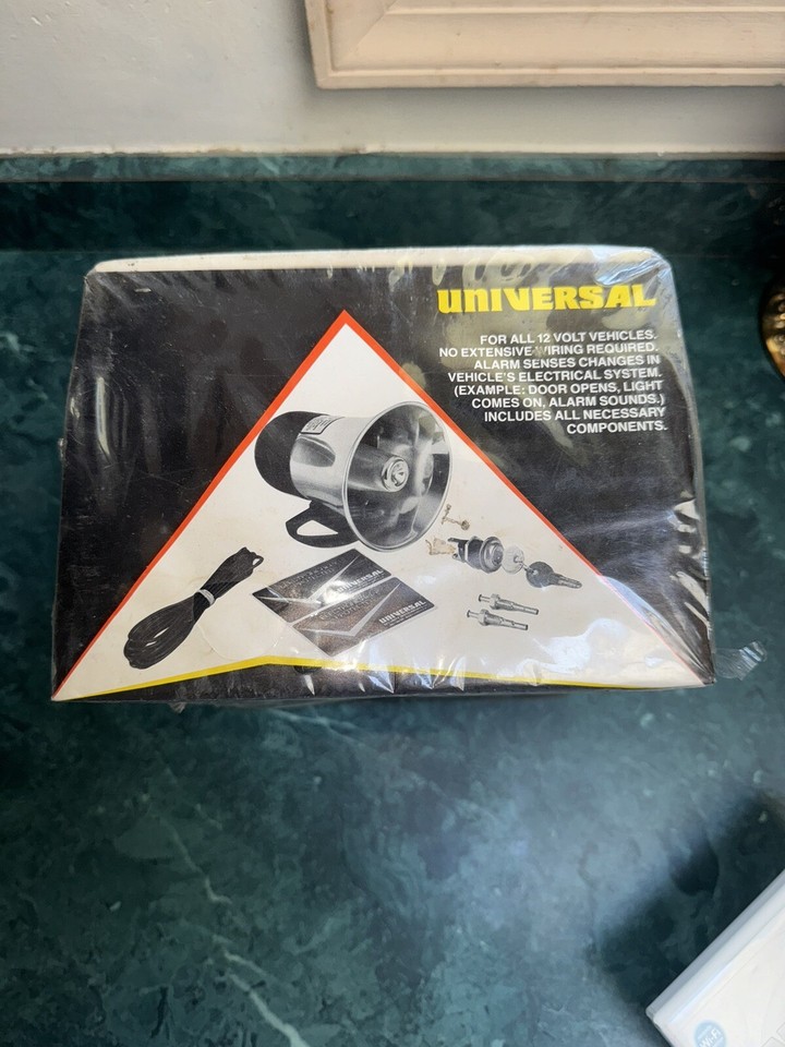 RARE Vintage 1960s Universal Security Instruments Car Alarm System ES-500X NOS | eBay