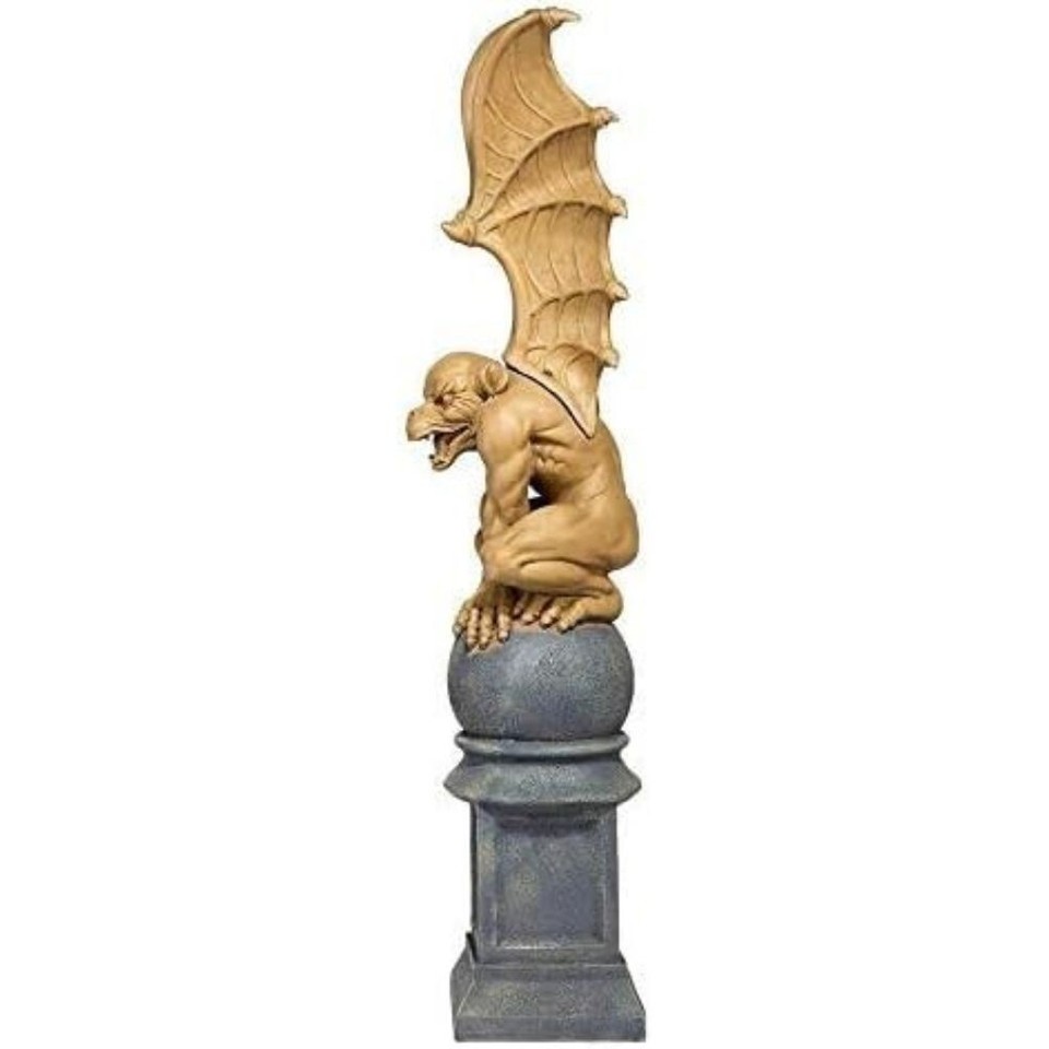 Gargoyle Statue Large Outdoor Stone Garden Vintage Antique Medieval ...