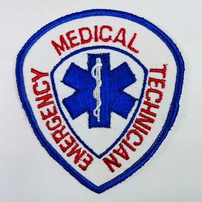 Emergency Medical Technician EMT Generic Patch I8A | eBay